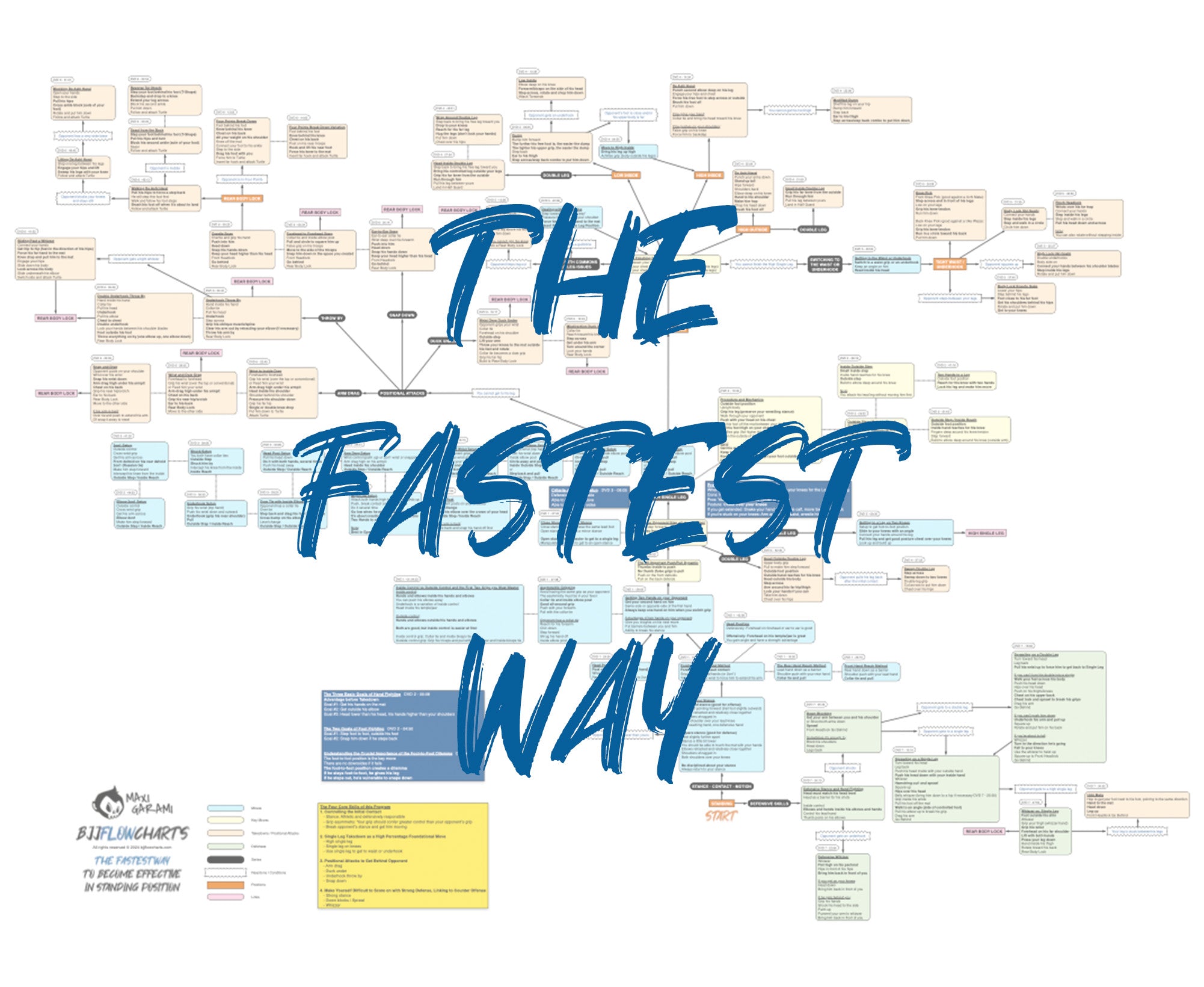 Bundle - The Fastest Way – BJJFlowCharts